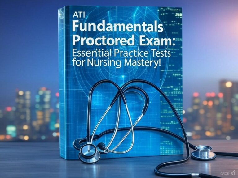 ATI Fundamentals Proctored Exam: Essential Practice Tests for Nursing ...
