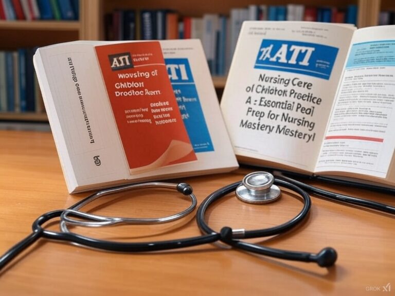 ATI Nursing Care of Children Practice Exam A: Essential Pediatric Prep ...