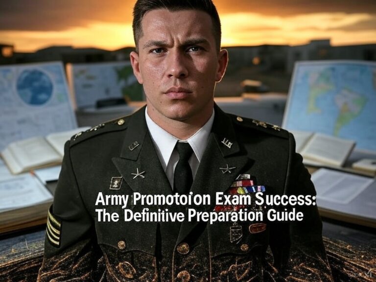 Army Promotion Exam Success: The Definitive Preparation Guide – Mark of ...
