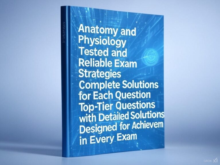 Anatomy and Physiology | Tested Exam Strategies & Complete Solutions ...