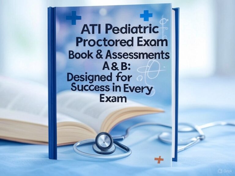 ATI Pediatric Proctored Exam Book & Assessments A & B: Designed for ...