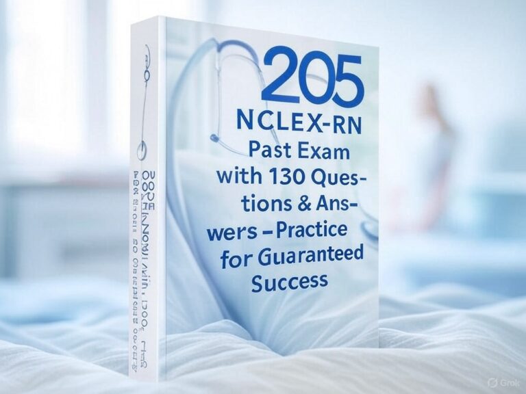 2025 NCLEX-RN Past Exam with 130 Questions & Answers – Practice for ...
