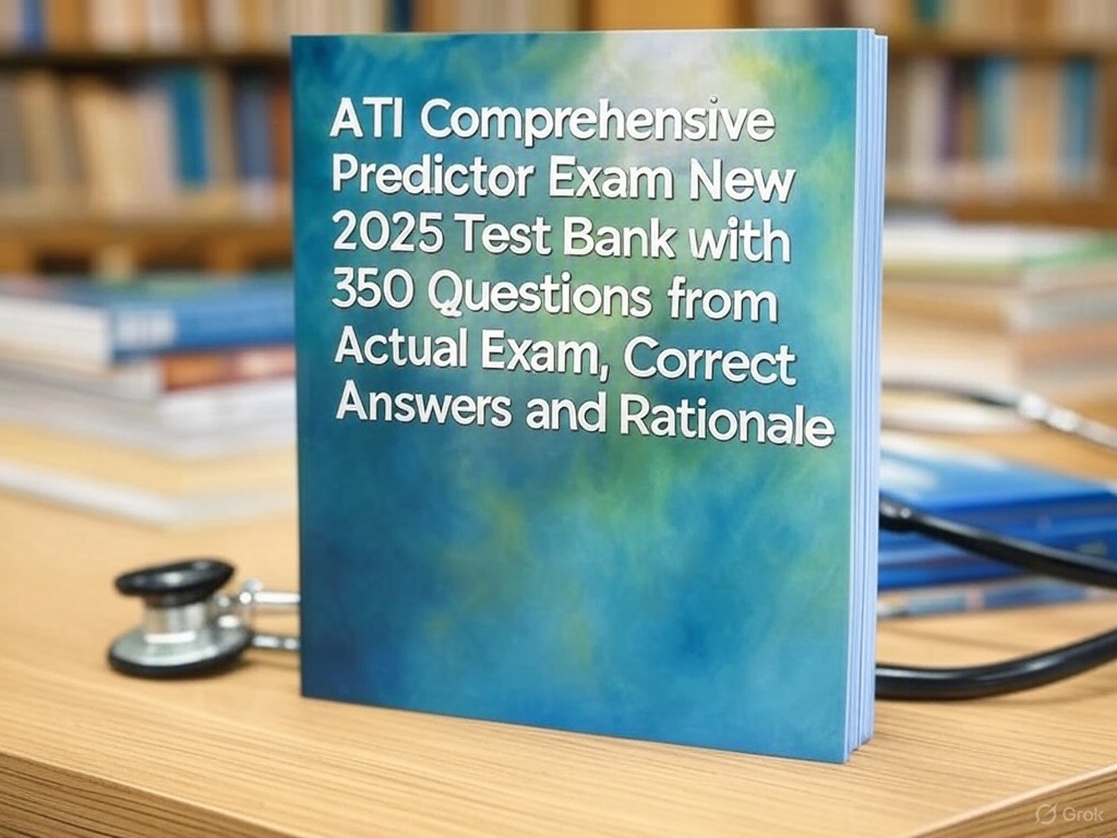 ATI Comprehensive Predictor Exam New 2025 Test Bank with 350 Questions ...