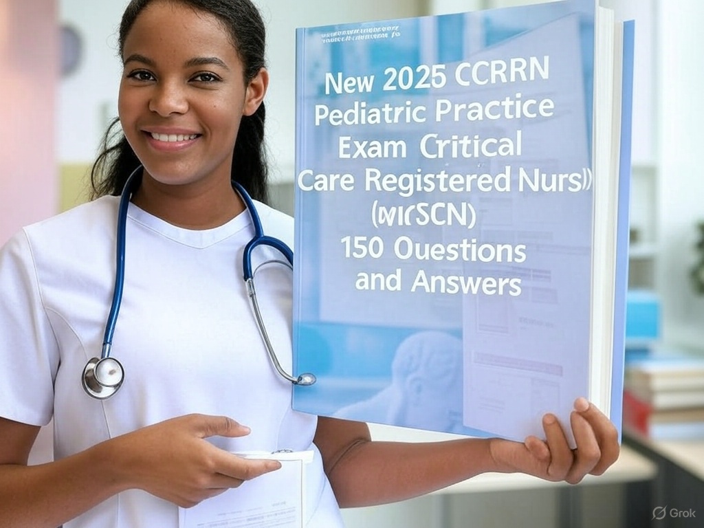 New 2025 CCRN Pediatric Practice Exam (Critical Care Registered Nurse ...