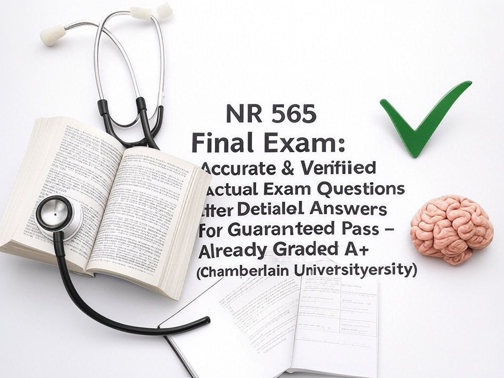 NR 565 Final Exam: Accurate & Verified Actual Exam Questions with ...