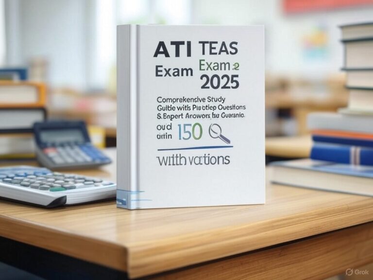 ATI TEAS Exam 2025: Comprehensive Study Guide with Practice Questions ...