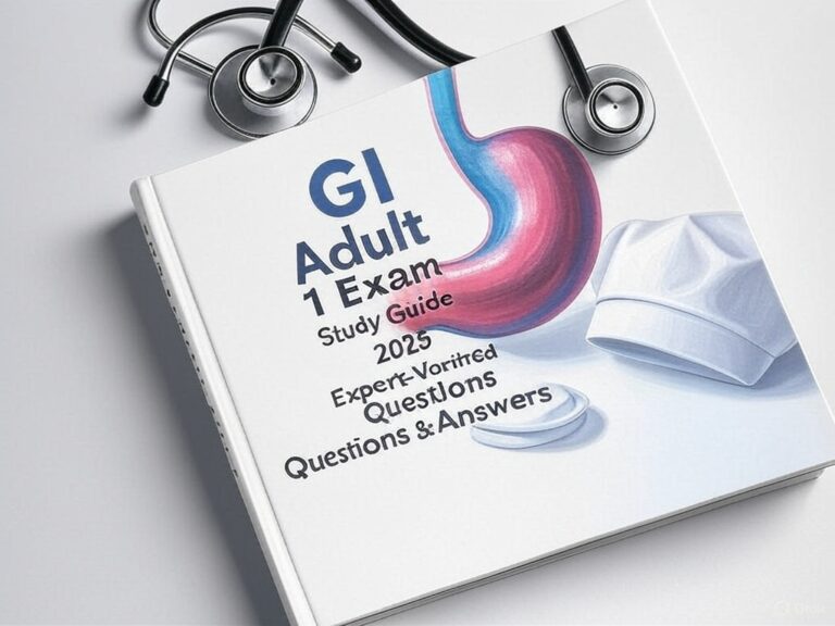 GI Adult 1 Exam Study Guide 2025: 130 Expert-Verified Questions ...