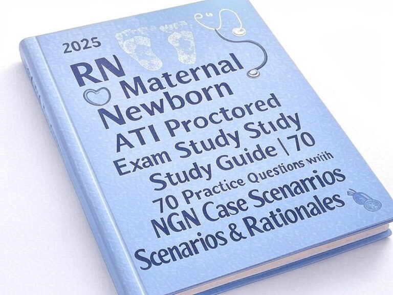 2025 RN Maternal Newborn ATI Proctored Exam Study Guide – Mark of ...