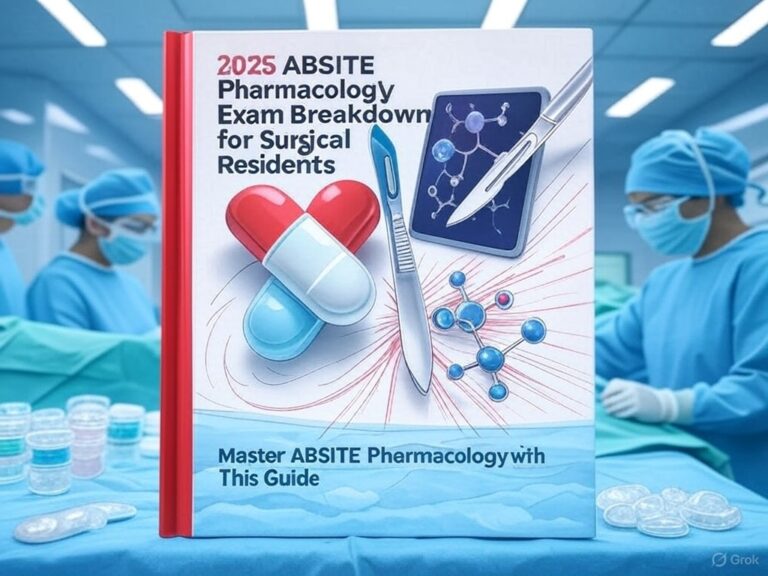 2025 ABSITE Pharmacology Exam Breakdown for Surgical Residents – Mark ...