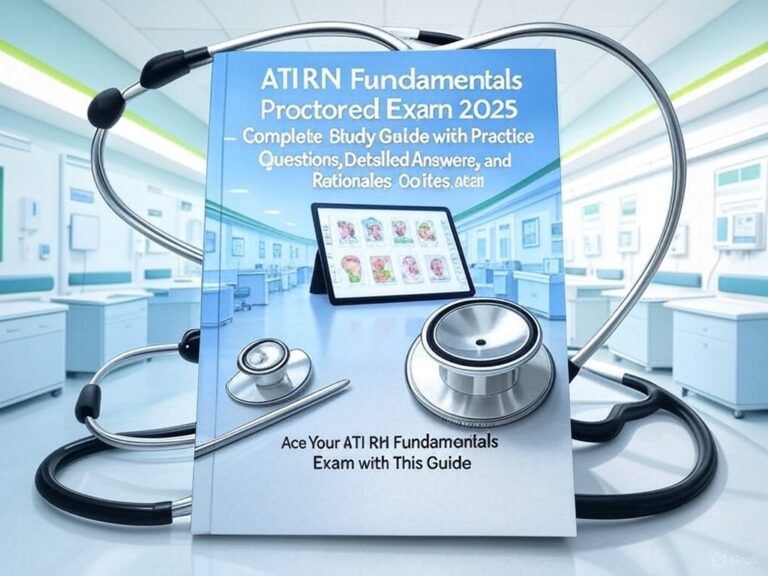 ATI RN Fundamentals Proctored Exam 2025 – Complete Study Guide with ...