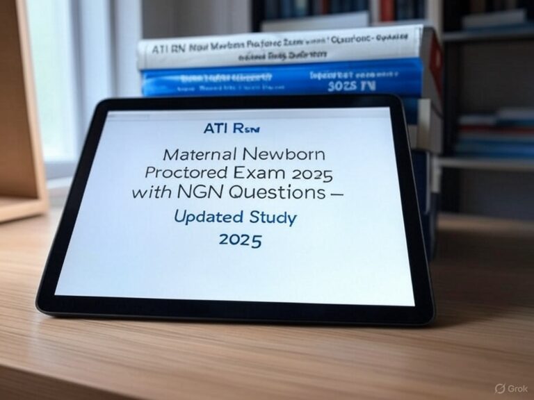 ATI RN Maternal Newborn Proctored Exam 2025 with NGN Questions ...
