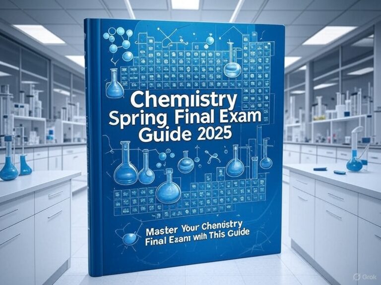 Chemistry Spring Final Exam Guide 2025 – Verified Questions, Clear ...