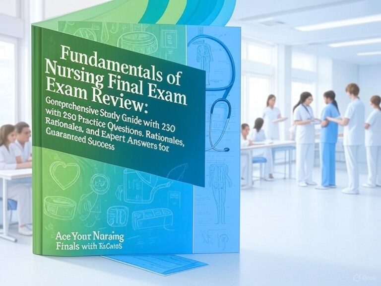 Fundamentals Of Nursing Final Exam