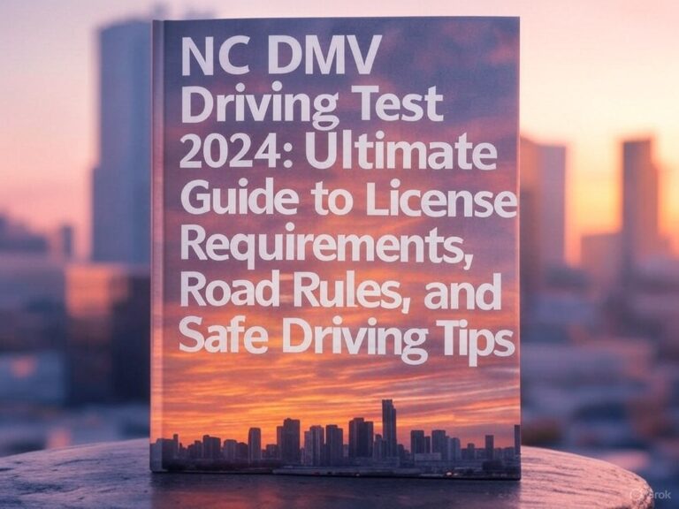 NC DMV Driving Test 2024: Ultimate Guide to License Requirements, Road ...