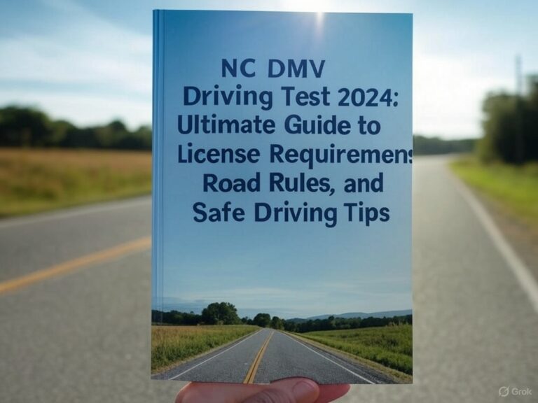 NC DMV Driving Test 2024: Ultimate Guide to License Requirements, Road ...