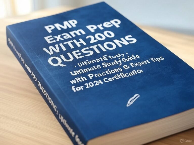 PMP Exam Prep With 200 Questions: Ultimate Study Guide with Practice ...