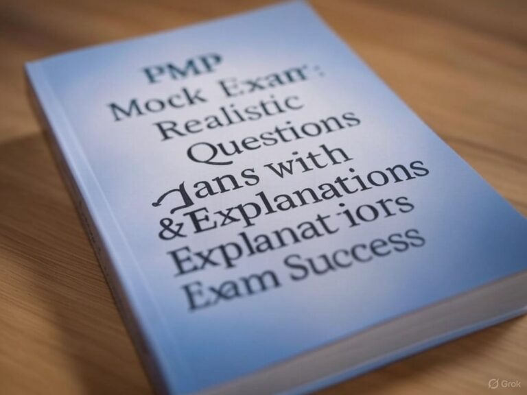 PMP Mock Exam 2024: Realistic Practice Questions with Answers ...