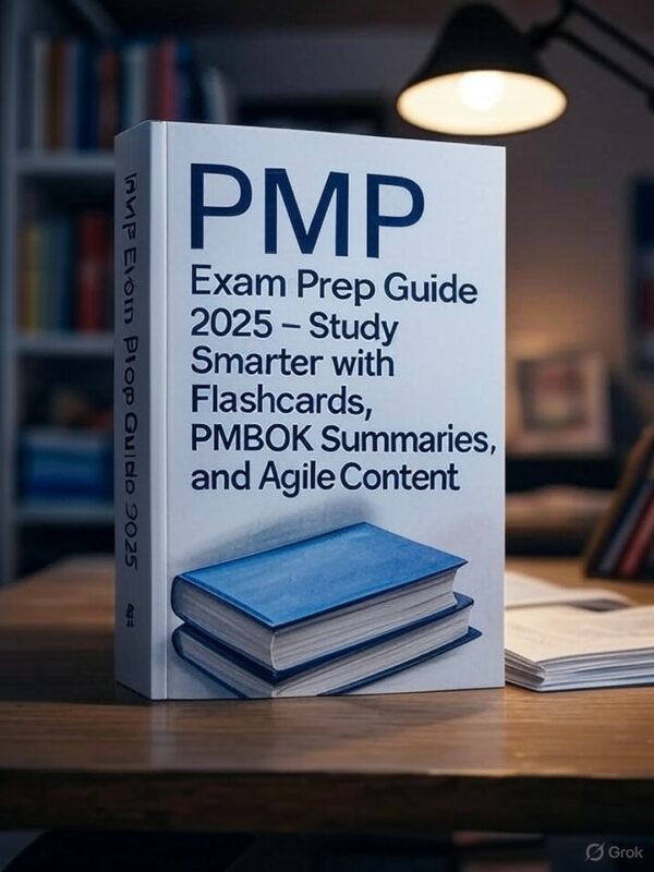 PMP Exam Prep Guide 2025 – Study Smarter with Flashcards, PMBOK Summaries, and Agile Content ...